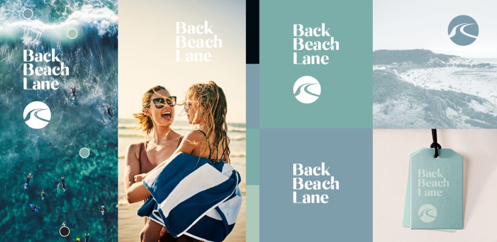 Visual Identity: Back Beach Lane - Splitpants Productions