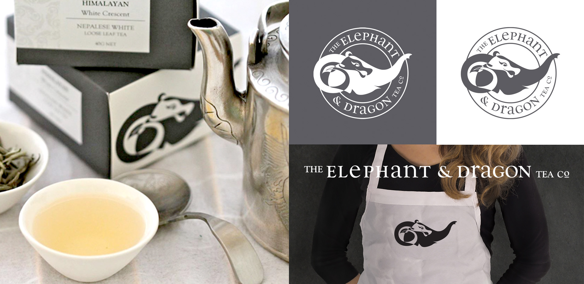 Visual Identity: The Elephant & Dragon Tea Co. - Splitpants Productions